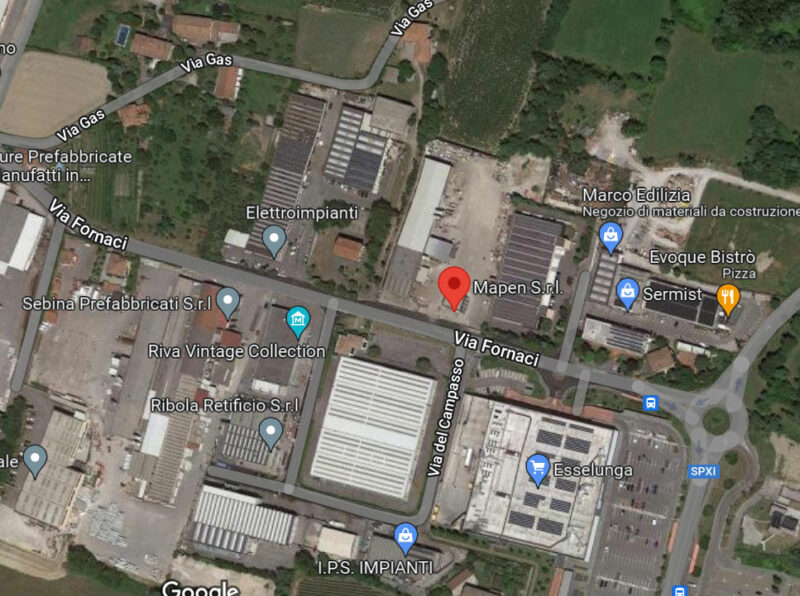 Contatti - Mapen srl - Richiesta informazioni